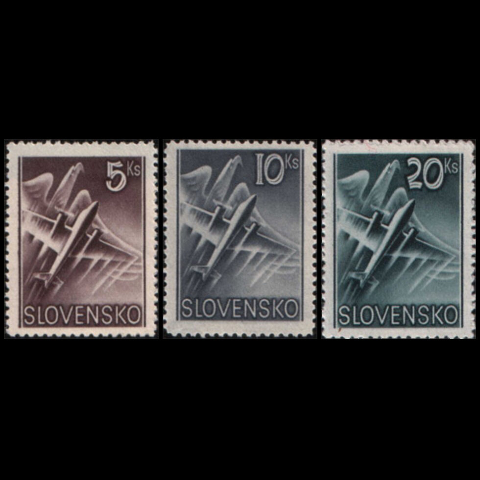 Series of Stamps Slovakia 1940 - Airmail | Buy at Nunofi.com