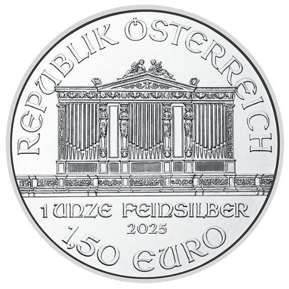 1.50 EURO Austria 2025 - Vienna Philharmonic | Buy at Nunofi.com