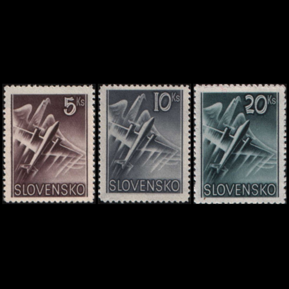 Series of Stamps Slovakia 1940 - Airmail | Buy at Nunofi.com