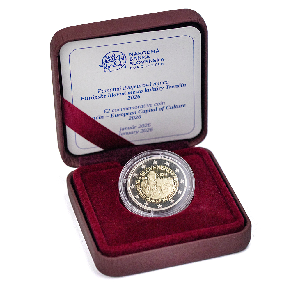2 EURO Slovakia 2026 - Trenčín - Proof | Buy at Nunofi.com