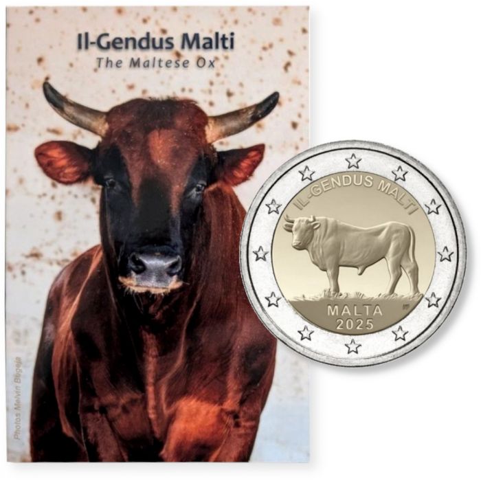2 EURO Malta 2025 - Maltese Ox | Buy at Nunofi.com