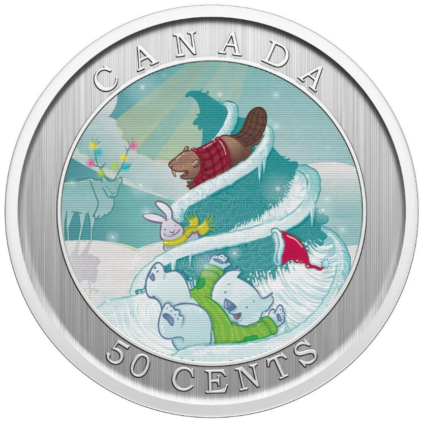 50 Cents Canada 2025 - Christmas Tree | Buy at Nunofi.com